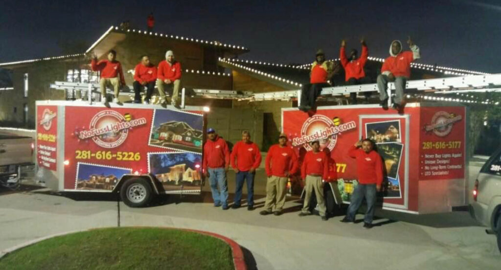 Christmas Light Installation Photo Gallery - No Fuss Lights